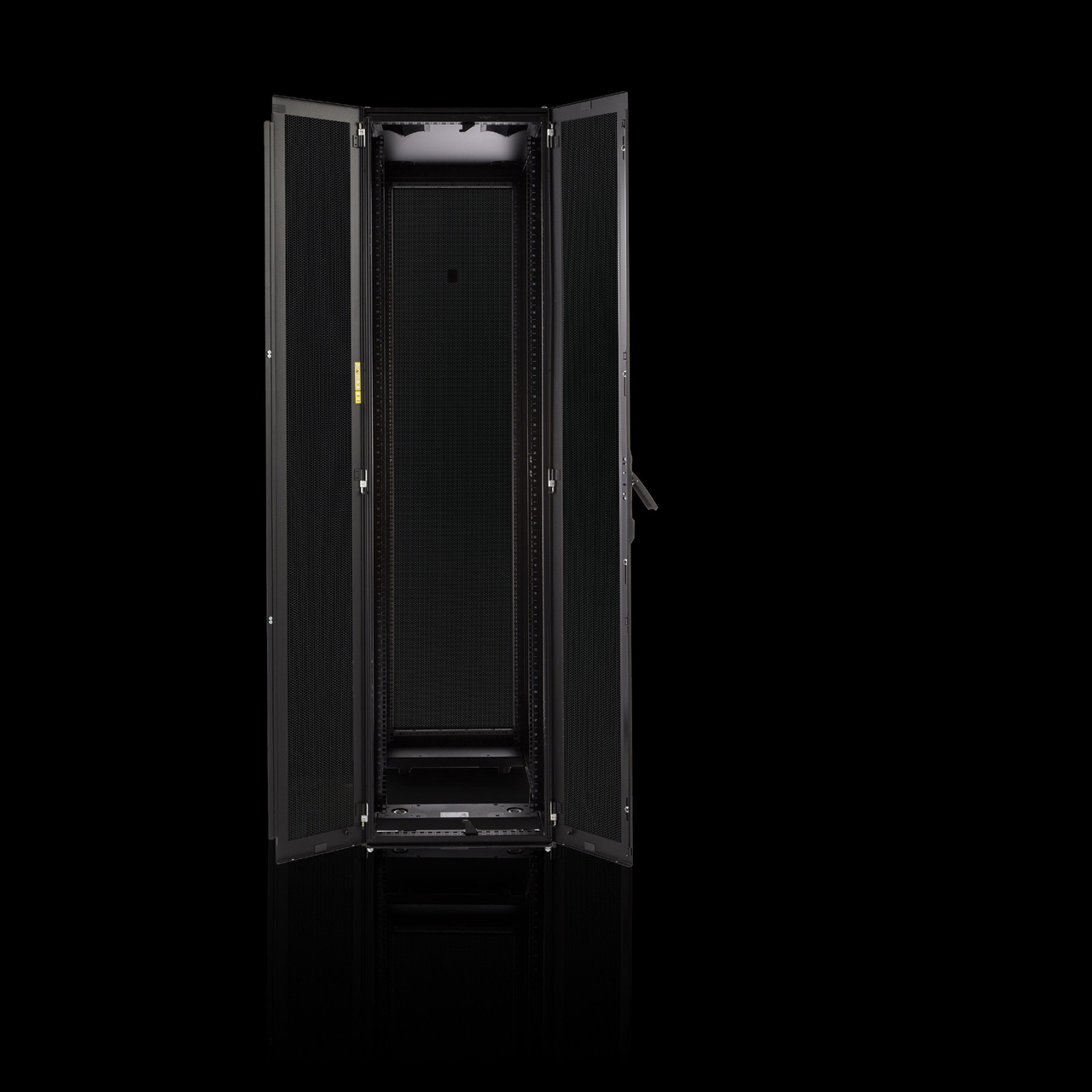 Rittal TS IT Pro 48U Server Cabinet, 750mm Wide x 1070mm Deep, Black ...