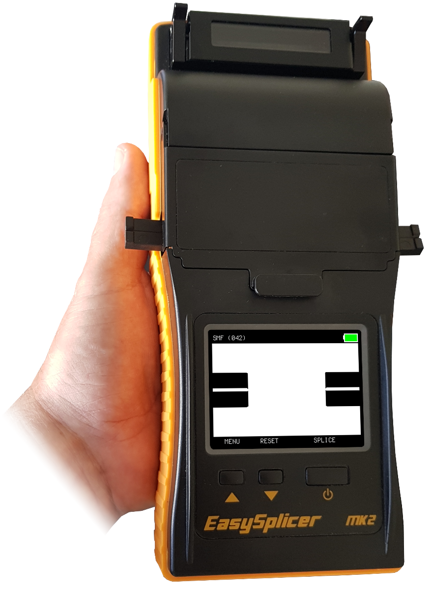 EasySplicer MK2 Fixed V-Groove Single Fusion Handheld Splicer Kit - Netceed