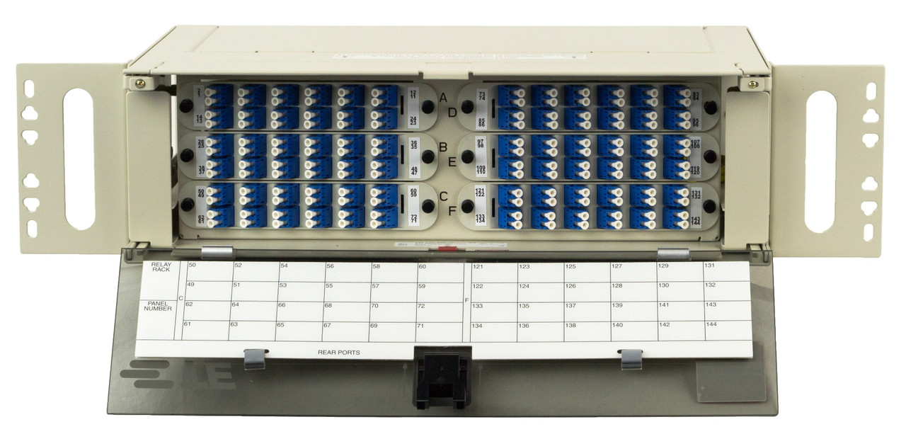 Commscope FPX-3FRP08-1442 3RU 144 Port SM LC-UPC FPX Patch and Splice ...