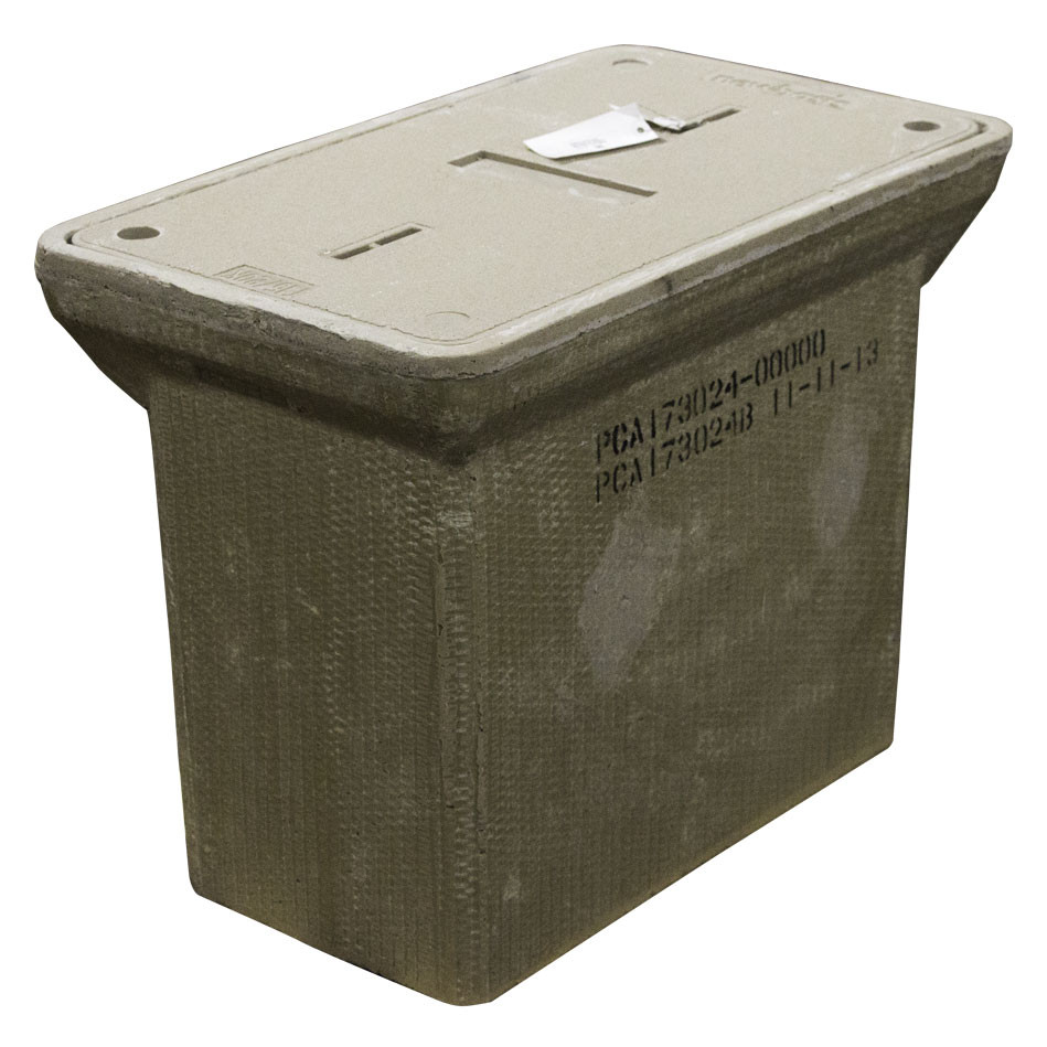 Polymer Concrete Handholes with 20 K Lid (17x30x24) - Netceed
