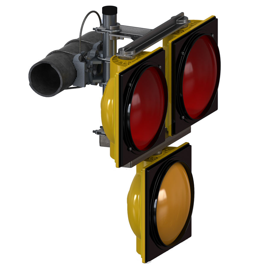 Sky Bracket - SS-SBC120-HPB-18 - HAWK Pedestrian Beacon Mount Package