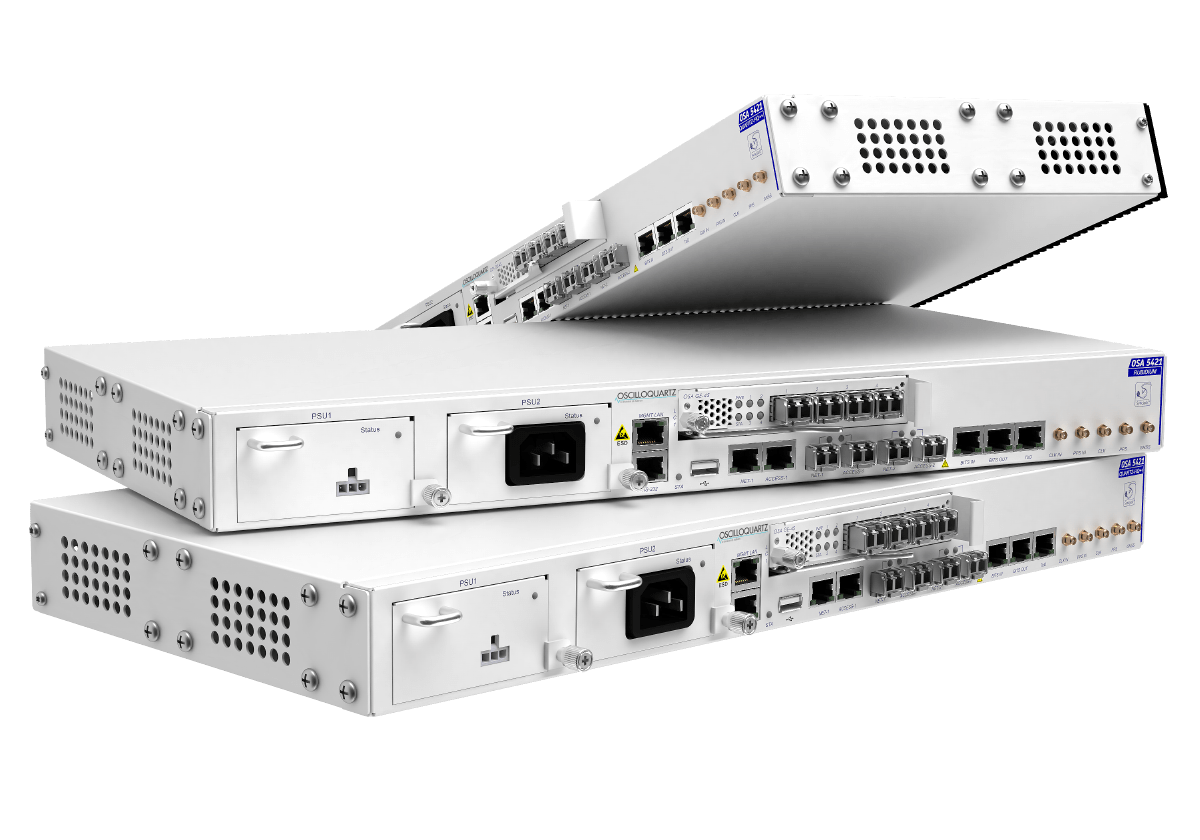 OSA 5422 - Compact PTP grandmaster, NTP server, SB/MB-GNSS receiver ...
