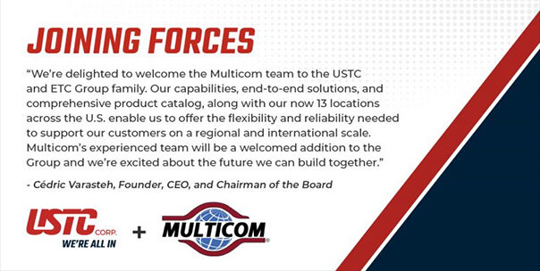 USTC Corp Acquires Multicom - Netceed