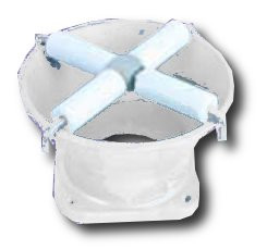 4" Cable Spreader Bell Adapter - Netceed