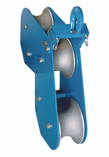 8" 3 Sheave Cable Guide - Netceed