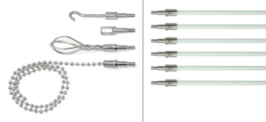 30' Glow Rod Kit 3/16" Diameter - Netceed