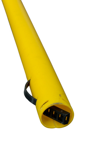 8FT Yellow Guy Marker Polyethylene with Tie UV Stabilized Yellow Guy ...