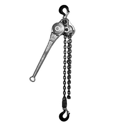 AB Chance Hubbell 3011S 1 Ton Link Style Chain Hoist Guy Jack Come Along