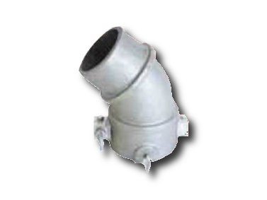 4" x 45 Degree Split Elbow Adapter - Netceed