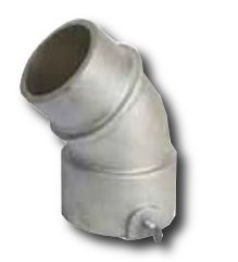 4" x 45 Degree Elbow Adapter - Netceed