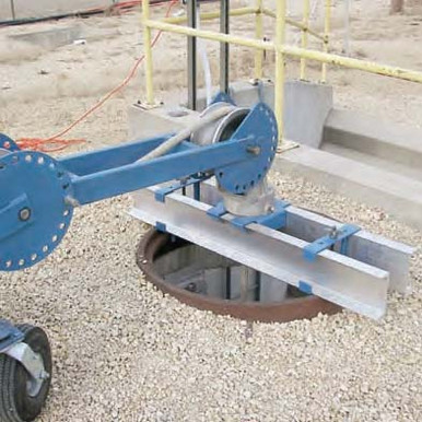 4" Plate for Manhole Adapter - Netceed