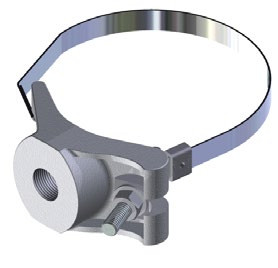 Pelco - SP-1113-FL - Astro Mini-Brac, 3/4”-14 NPT Stainless Cable Mount ...