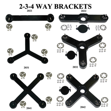 Engineered Castings - 2-3-4 WAY BRACKET - 2-3-4 Way Brackets Top ...
