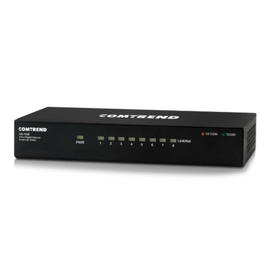 Comtrend - GS-7408 - 8-Port Gigabit Ethernet Smart-Lite Switch - Netceed