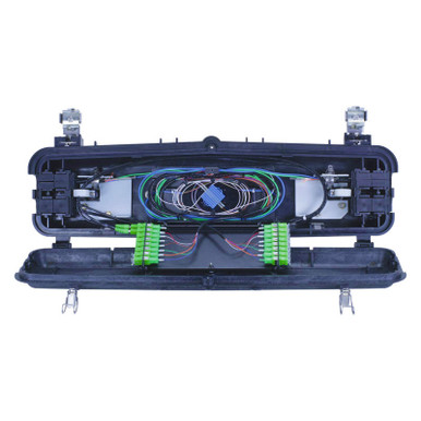 AFL Lightguard 500 FTTx Aerial Weathertight Fiber Optic Splice Closure ...