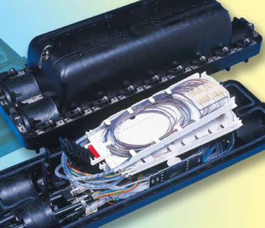 FOSC 600D-XL SPLICE CLOSURE FOR ROLLABLE RIBBON AND 1728 SPLICES