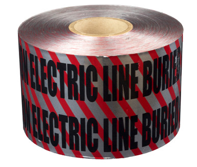 6" x 1000' Detectable Electric Marking Tape - Netceed