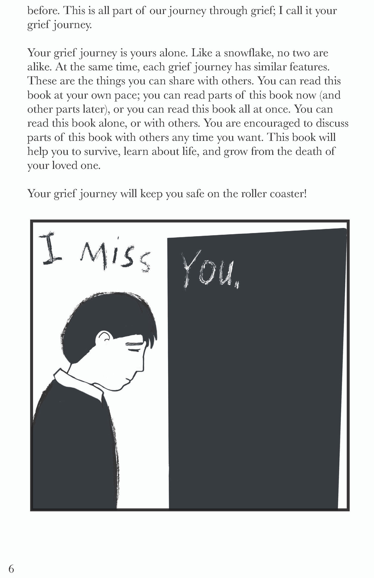 The Roller Coaster Journey: for kids facing grief