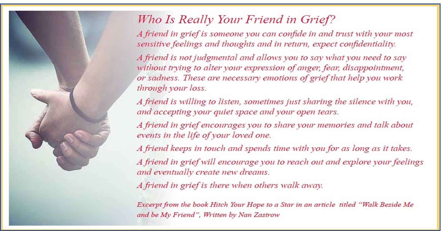 Touch - Centering Grief Resources