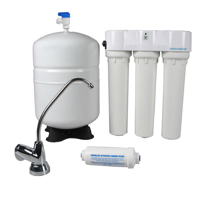 Microline TFC-35A Reverse Osmosis System 50 GPD - KlearWaterStore.com