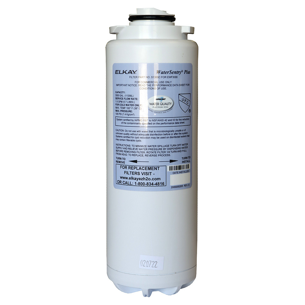 Elkay 51300C WaterSentry Plus Replacement Water Filter ...