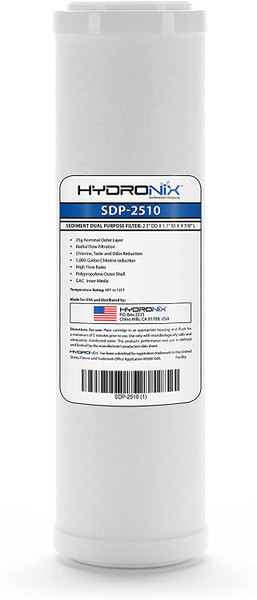 Hydronix SDP-2510 Dual Purpose Radial Flow GAC Filter - KlearWaterStore.com