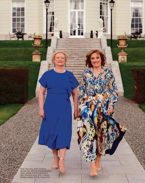 Shoot on Eileen Dunne and Mary Kennedy, TV personalities, in the RSPV ...