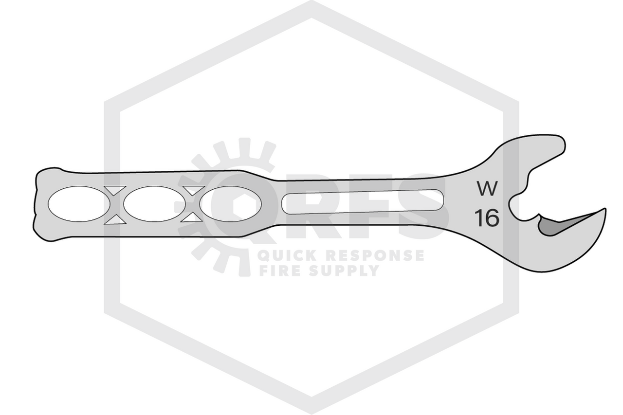 Standard with Head Guard Sprinkler Wrench | Reliable™ W16 | WW16