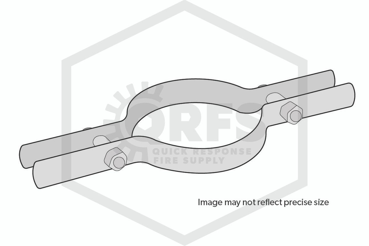 Riser Clamp | 4 in. | 750 lbs. Max Load | Galvanized