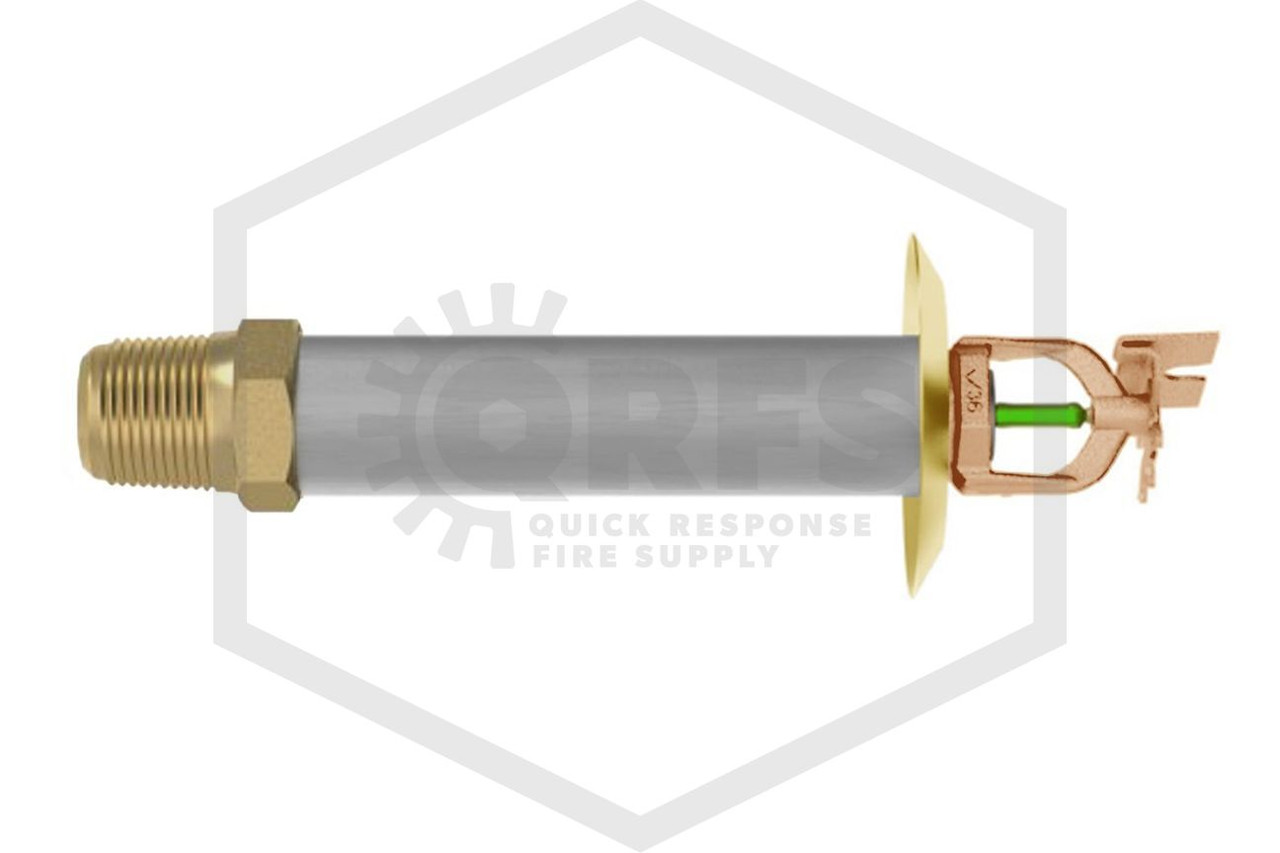 Horizontal Sidewall Dry Sprinkler | Victaulic™ | V3609 | 5.6K | Brass ...