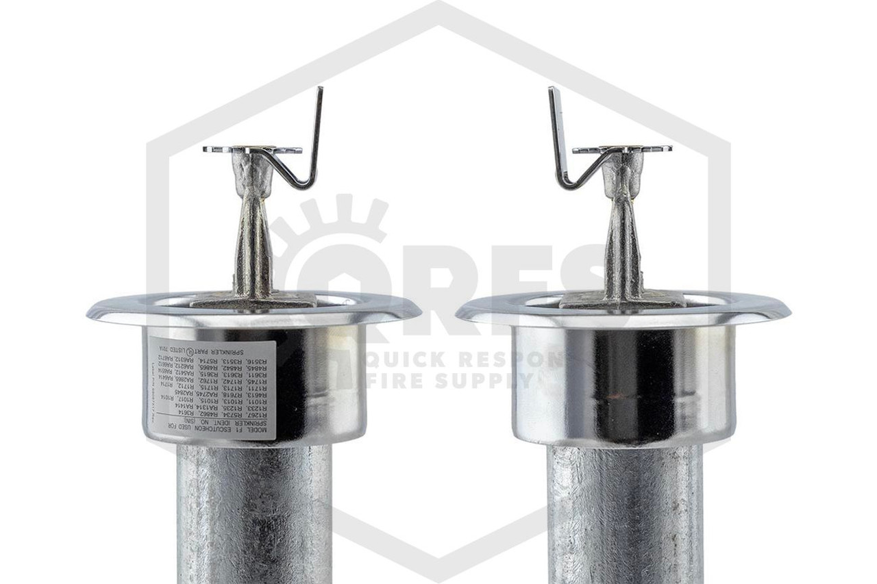 Dry Horizontal Sidewall Sprinkler Head | R5734 Reliable® | 5.6K Chrome 155F