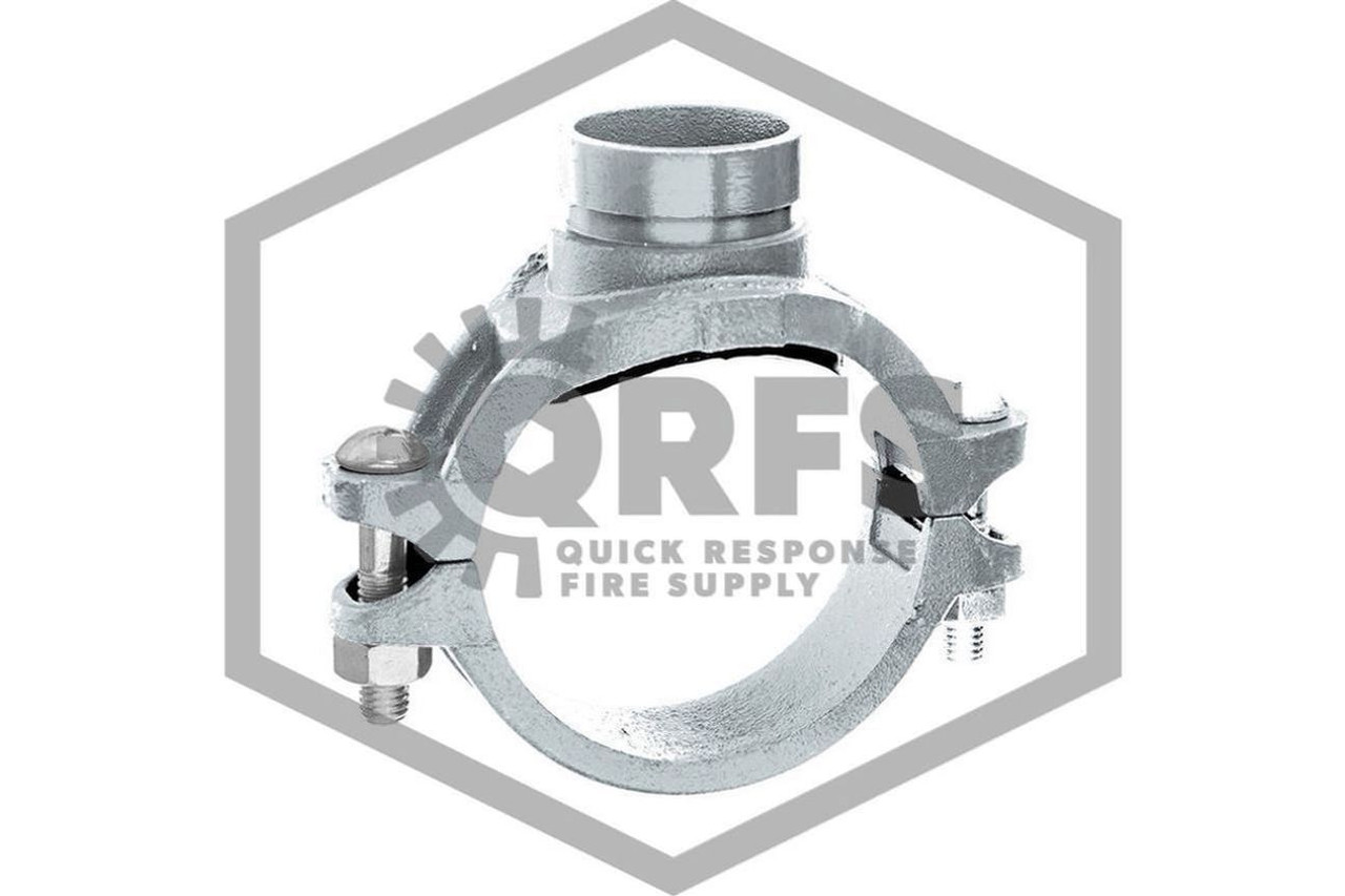 Grooved Mechanical Tee | GemLock™ | 8 in. x 3 in. | Galvanized | 400 ...