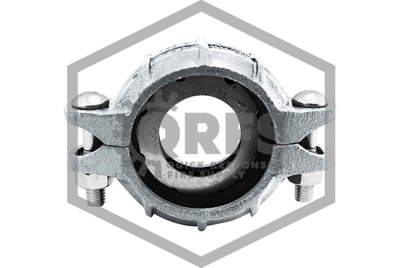 Grooved Reducing Coupling | GemLock™ | 2-1/2 in. x 2 in. | Galvanized ...