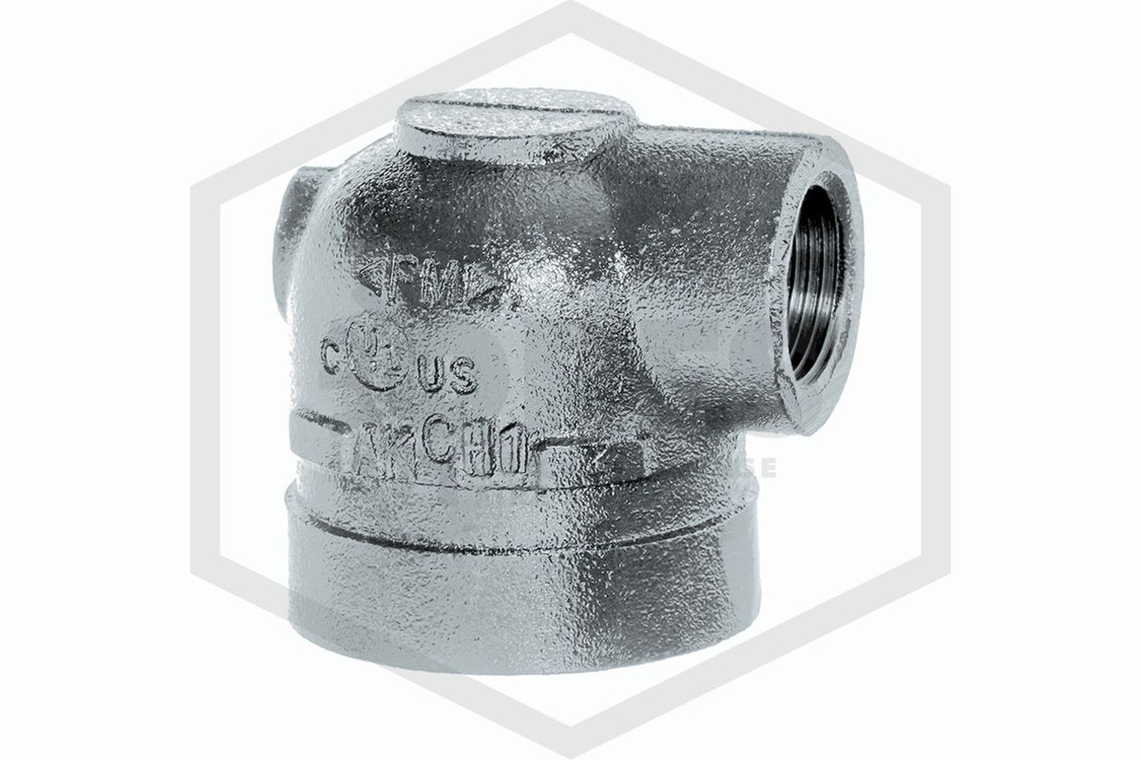 Grooved 90 Adapter Elbow | GemLock™ | 1-1/4 in. x 1 in. | Galvanized ...