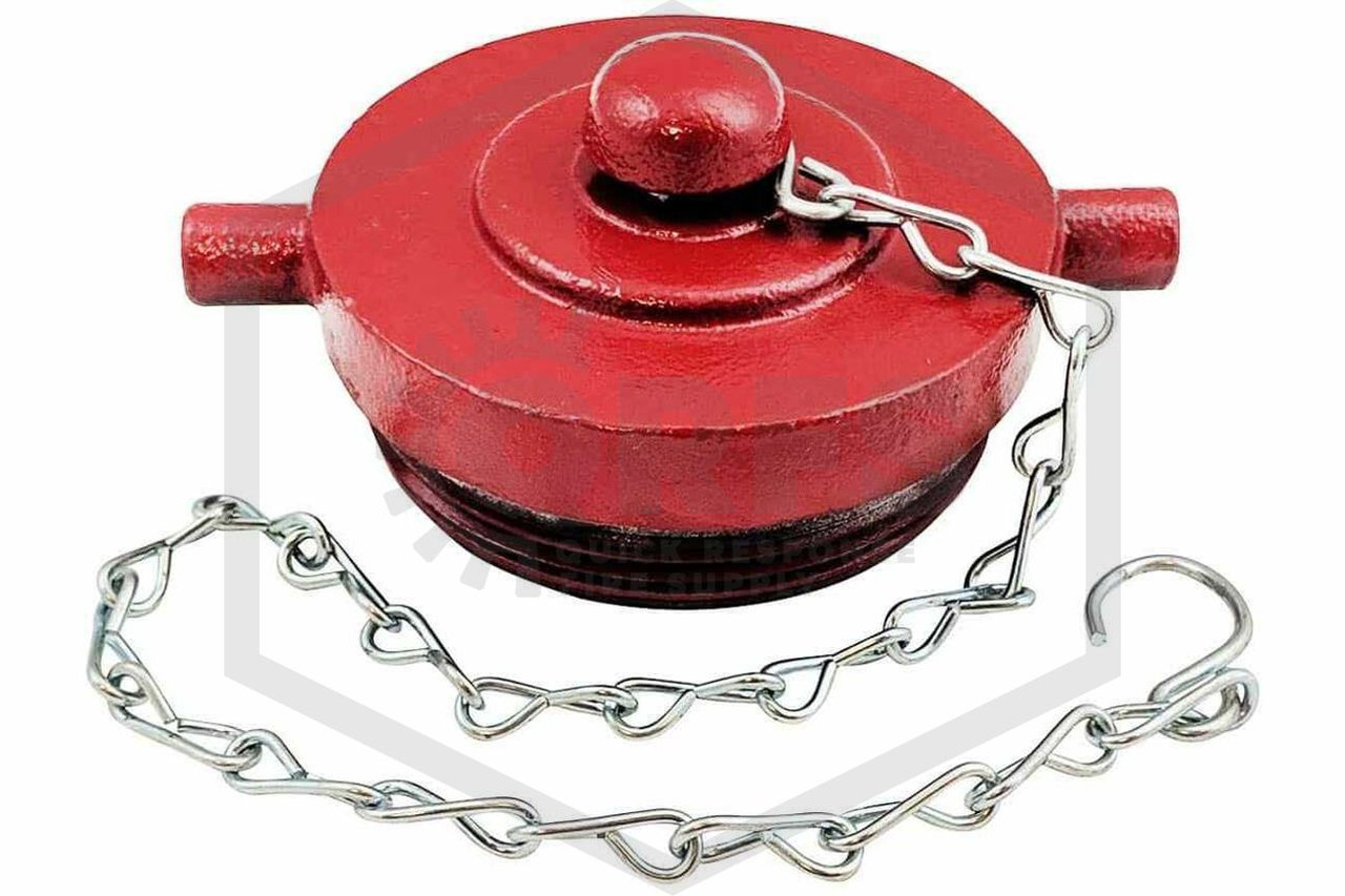 Plug and Chain 3 Inch Red (Standpipe) NYFD