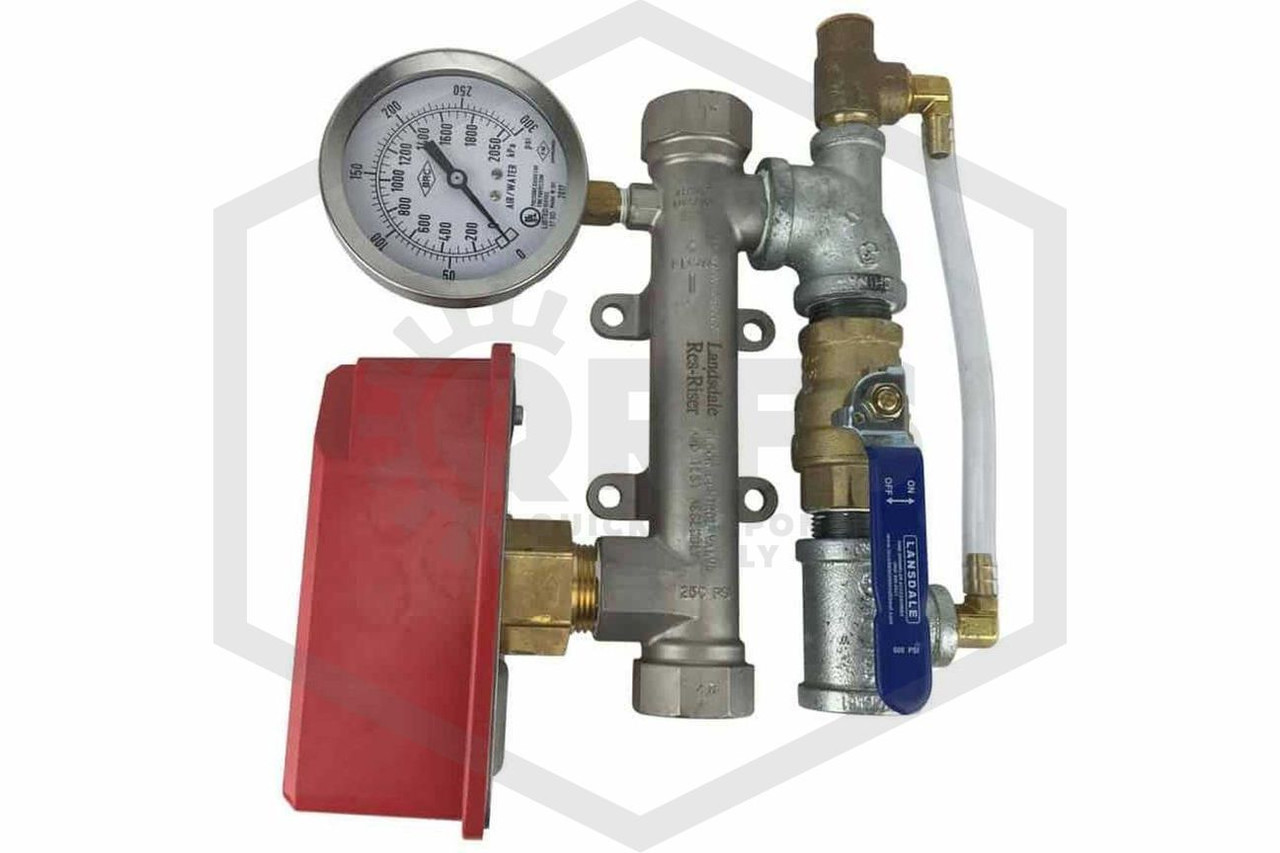 Residential Riser | 1-1/4 in. | Threaded w/ Ball & Pressure Relief