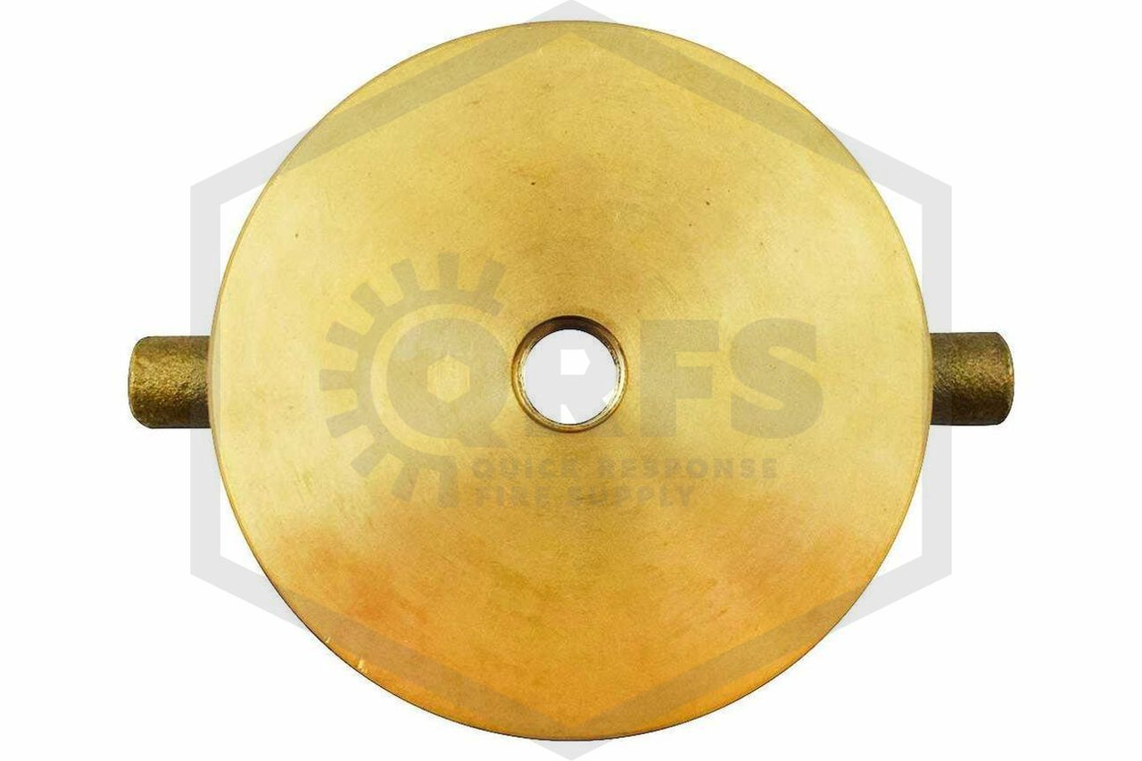 Test Cap 1/4 in. NST Threaded Inlet Brass 2-1/2 in.