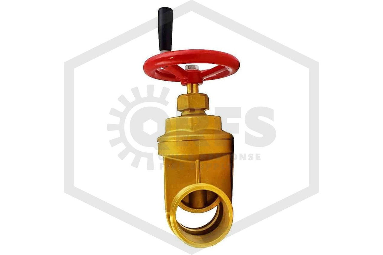 Heavy-Duty Aluminum 2 1/2" Fire Hydrant Gate Valve Red Facility ...
