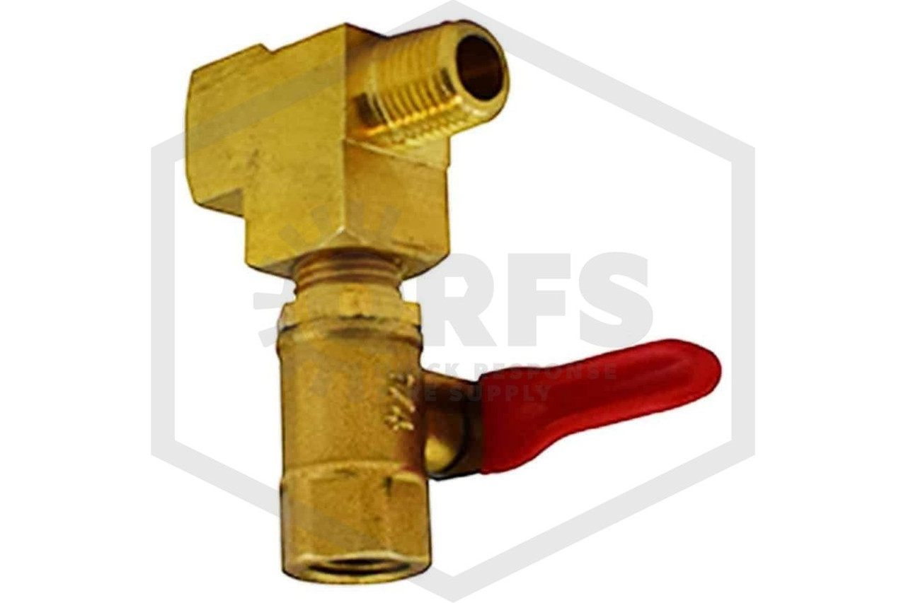 Single Ball Bleeder Valve | 1/4 in. NPT