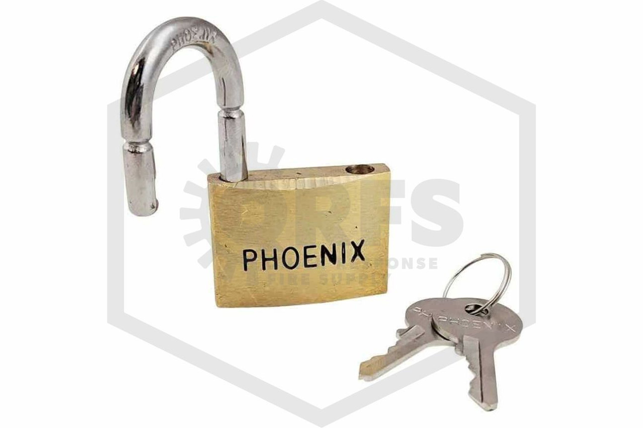 Phoenix Small Breakable Lock | Break Shackle + Key Included | QRFS