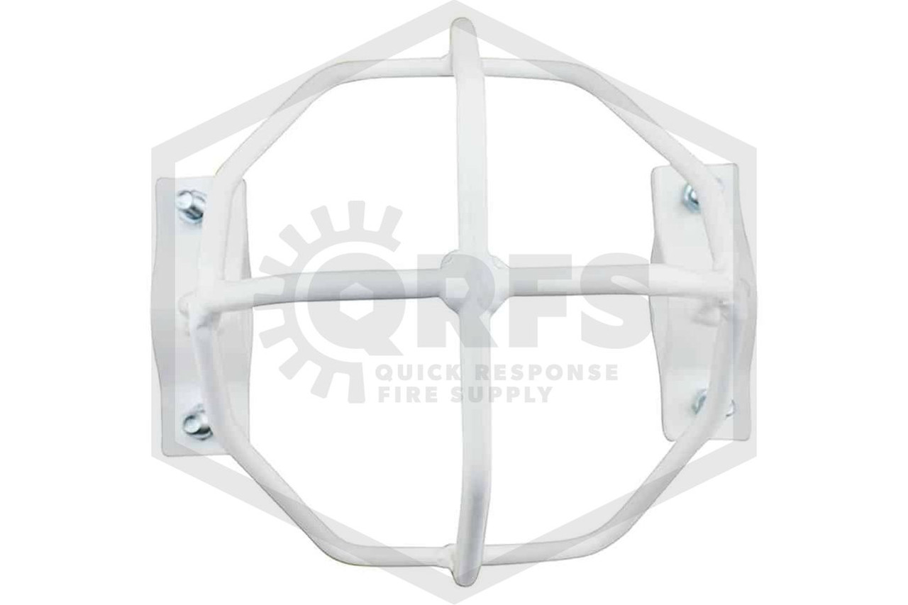 Heavy Duty Head Guard | Horizontal Mount | White