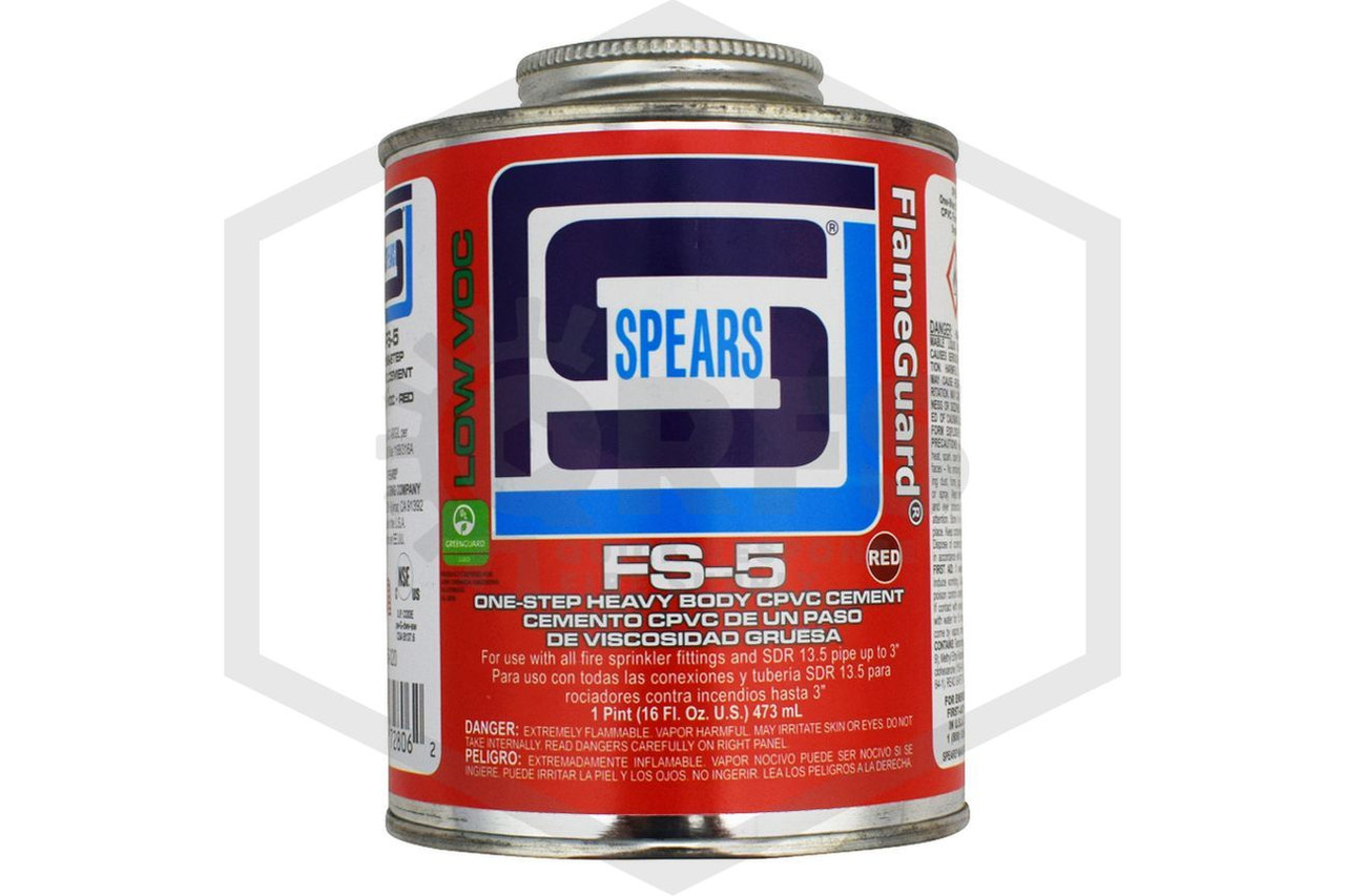 Spears FS5-020 CPVC Cement | 1 Pint | QRFS