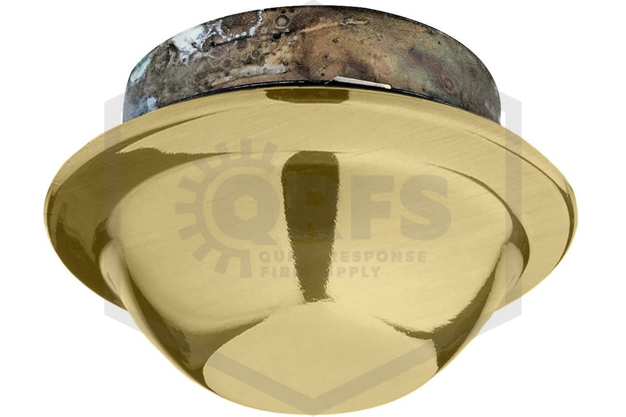 Sprinkler Cover | Viking™ Freedom Domed | Brushed Brass 135F