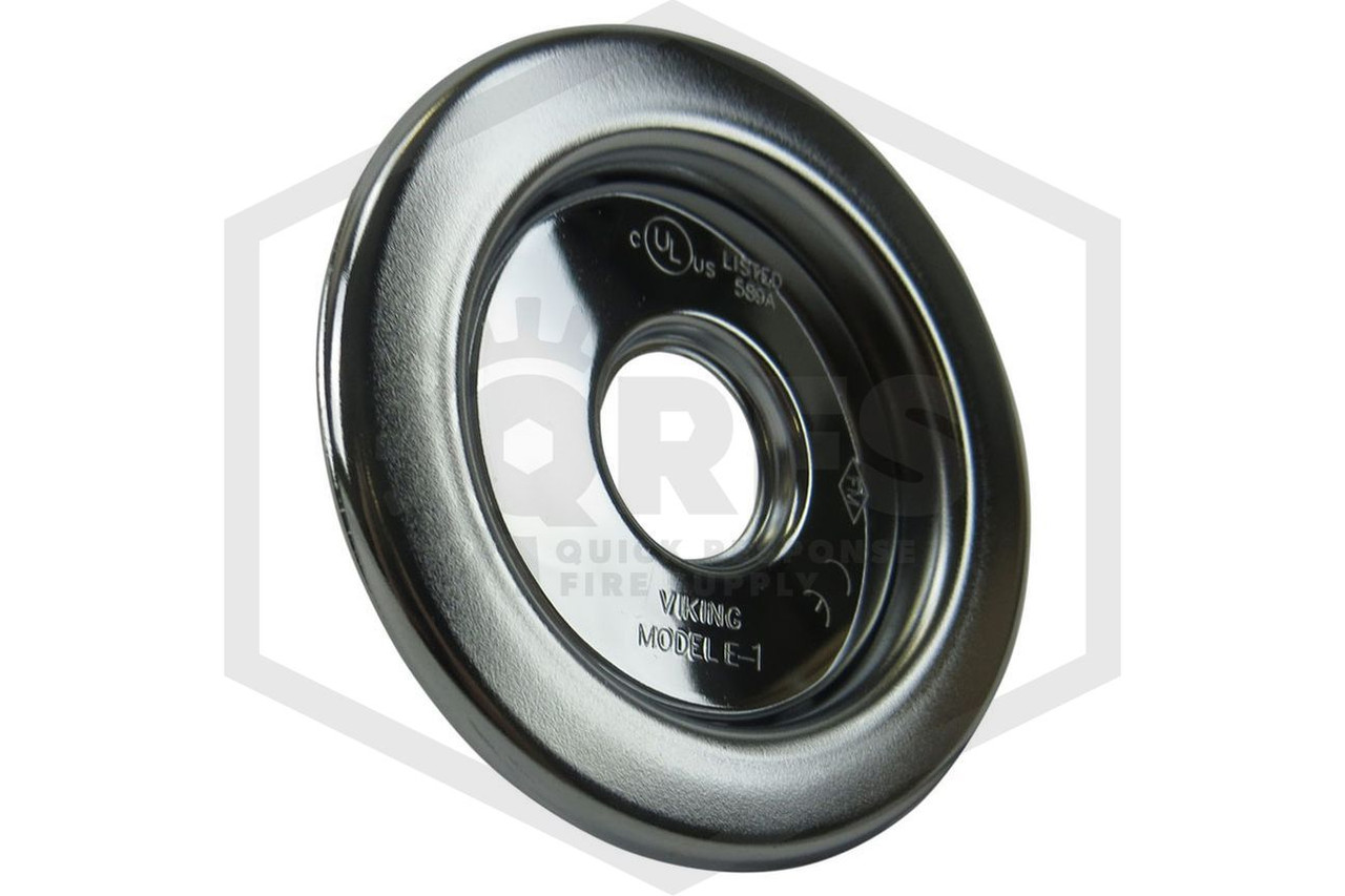 Recessed Escutcheon | Viking® E-1 | 3/4 in. Chrome Stainless