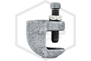 Top Beam Clamp | 1/2 in.-16 | Galvanized | 950/750 lb Load | QRFS