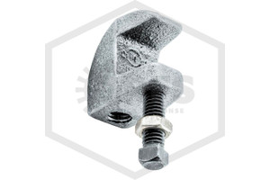 Top Beam Clamp | 1/2 in.-16 | Galvanized | 950/750 lb Load | QRFS