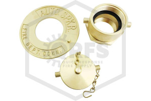 Residential Straight FDC | NST Single Inlet | Cast Brass