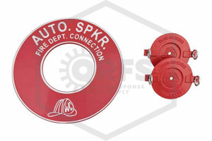 Exposed Straight FDC | NST Single Clapper | Cast Brass