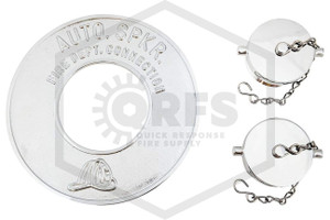 Exposed Straight FDC | NST Double Clapper | Polished Chrome