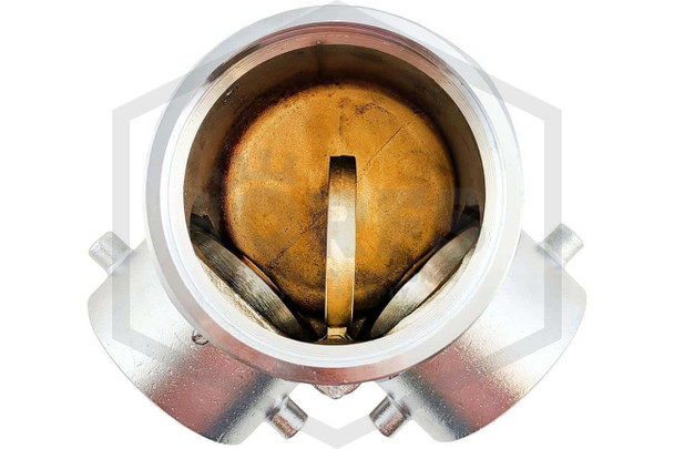 Exposed Angled FDC | NST Single Clapper | Cast Chrome